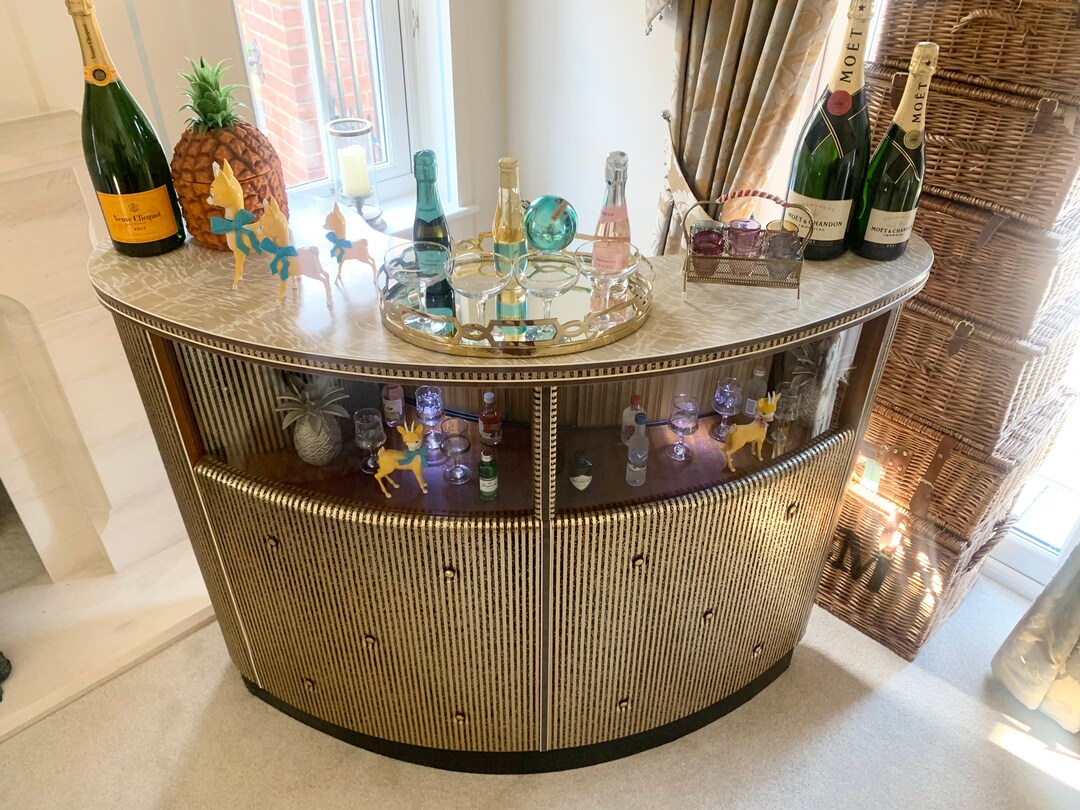Beautiful Stunning Vintage Cocktail Bar Home Bar Antique Bar Mid ...