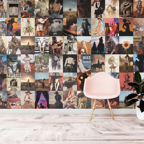 Western Collage - Etsy
