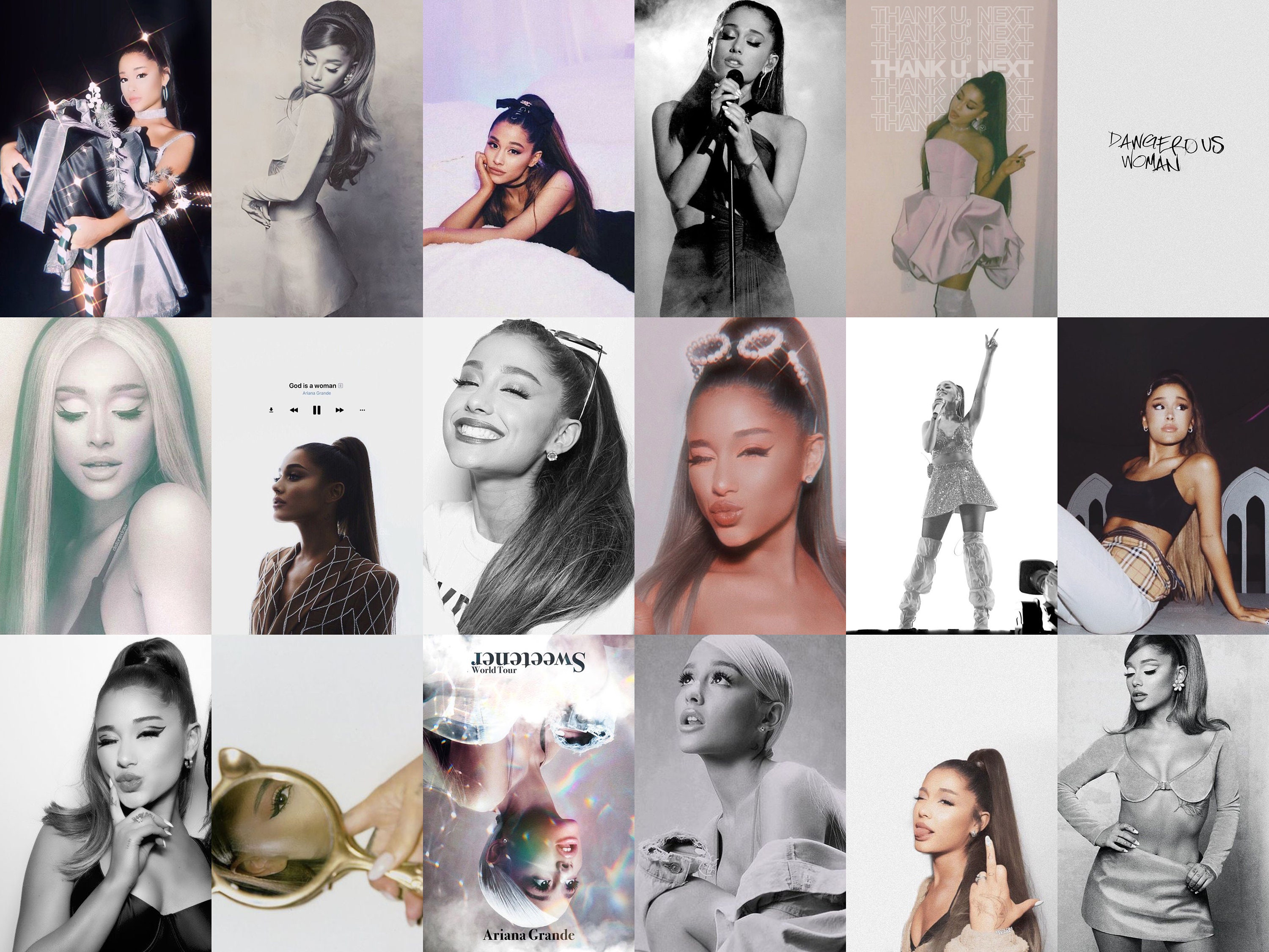 240 PCS Ariana Grande Wall Collage Kit Ariana Grande - Etsy UK