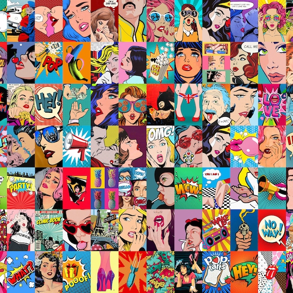 60s Pop Art - Etsy