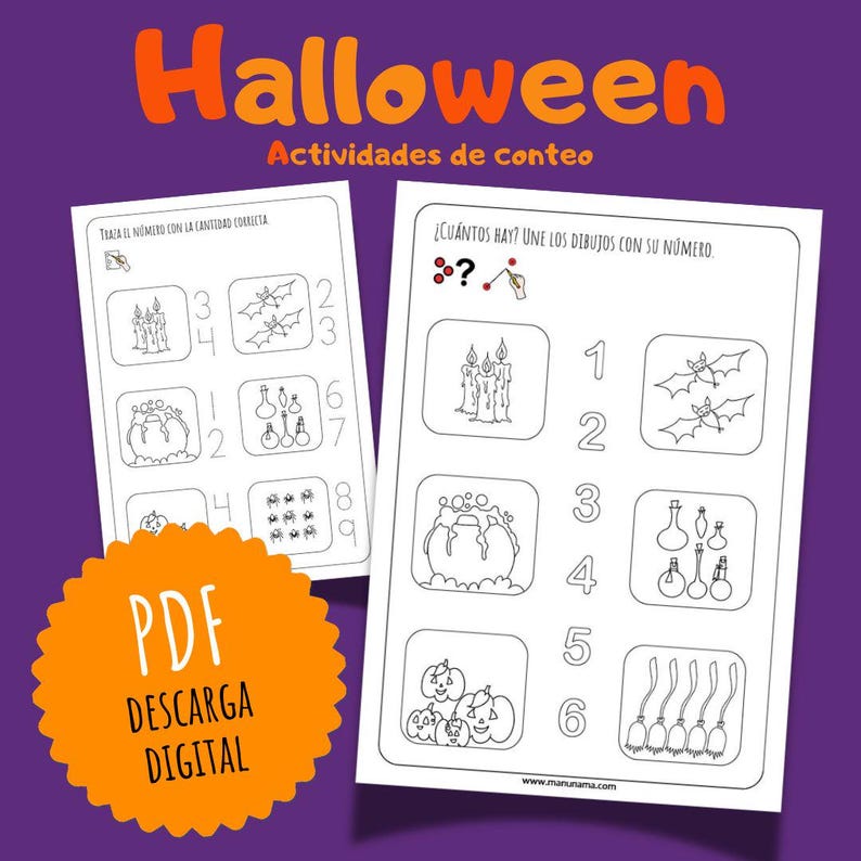 Printable Halloween Activities, 4 Different School Activities for ...