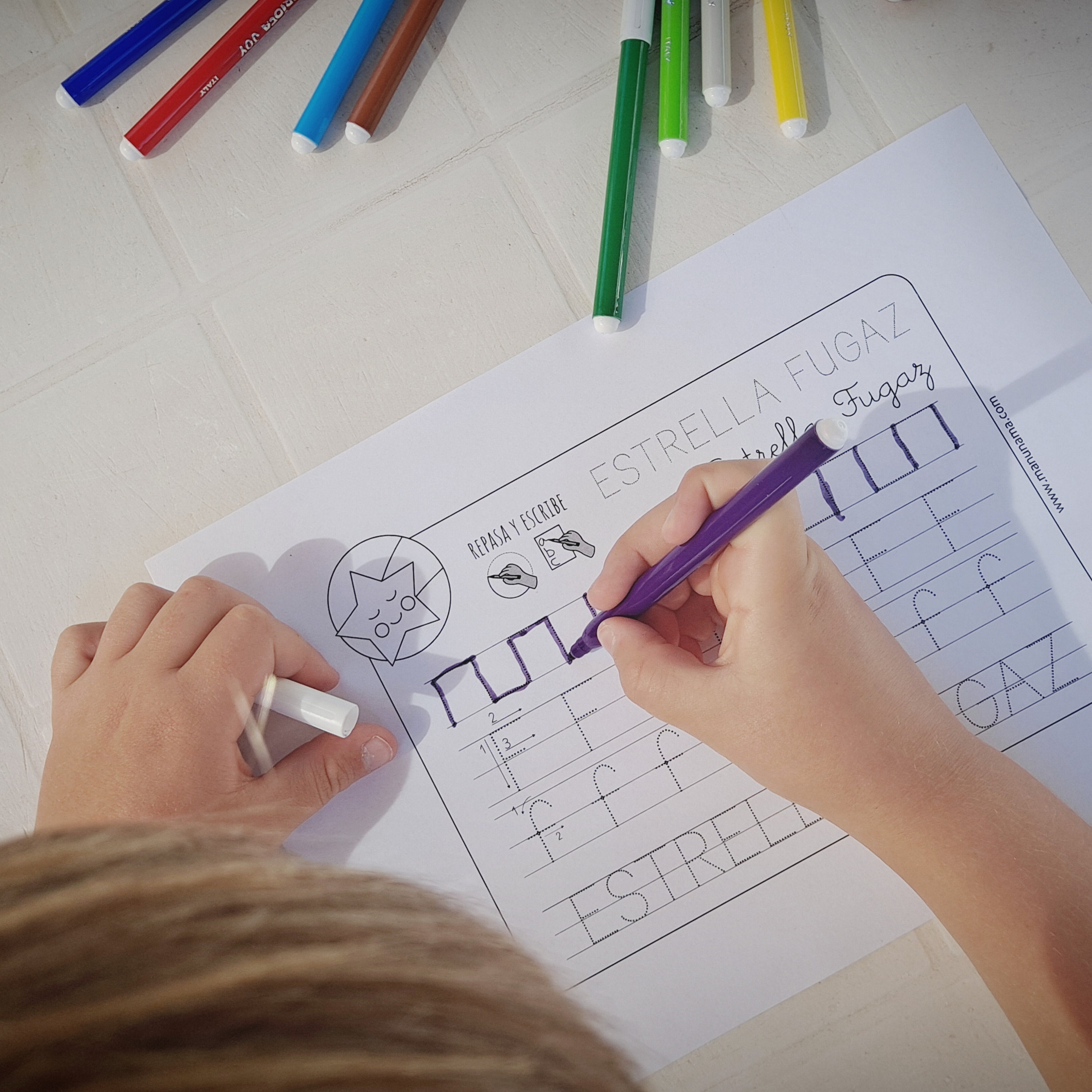 Tracing Letters of the Alphabet, Graphomotor Printable Sheets, Letter ...