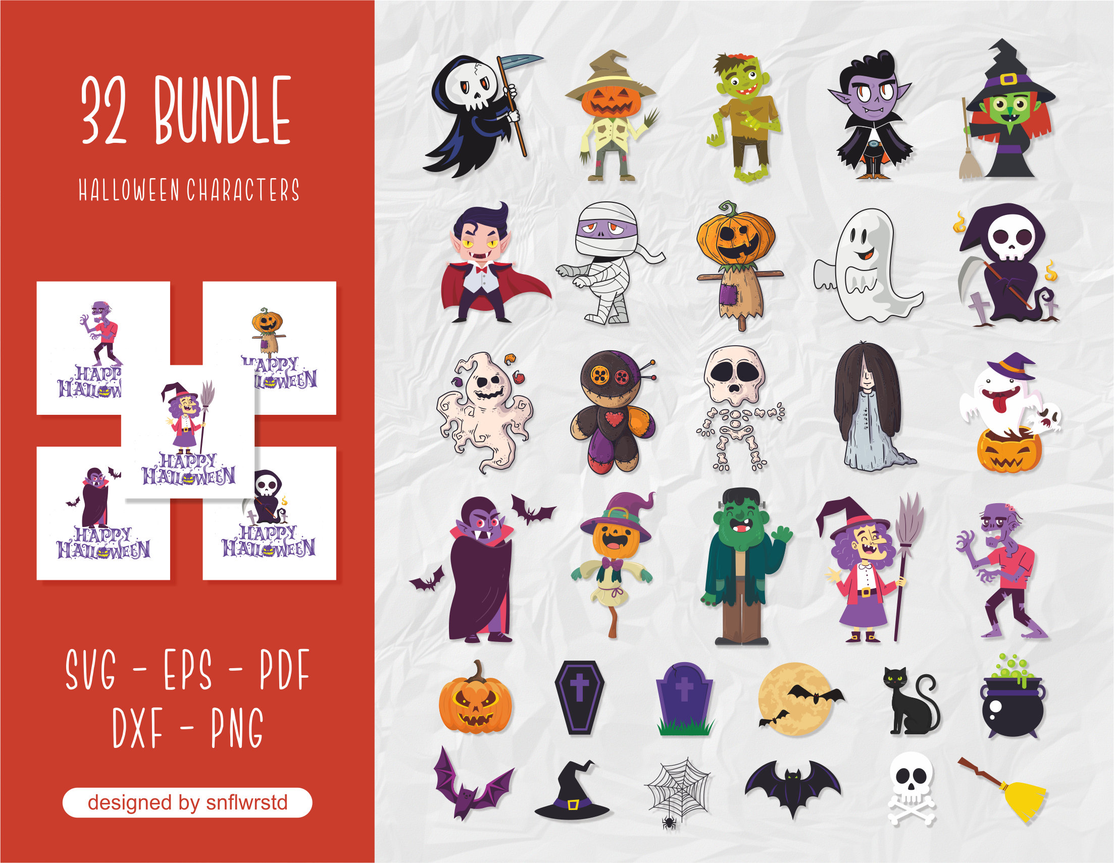 Halloween character svg Bundle movie svg Halloween svg | Etsy