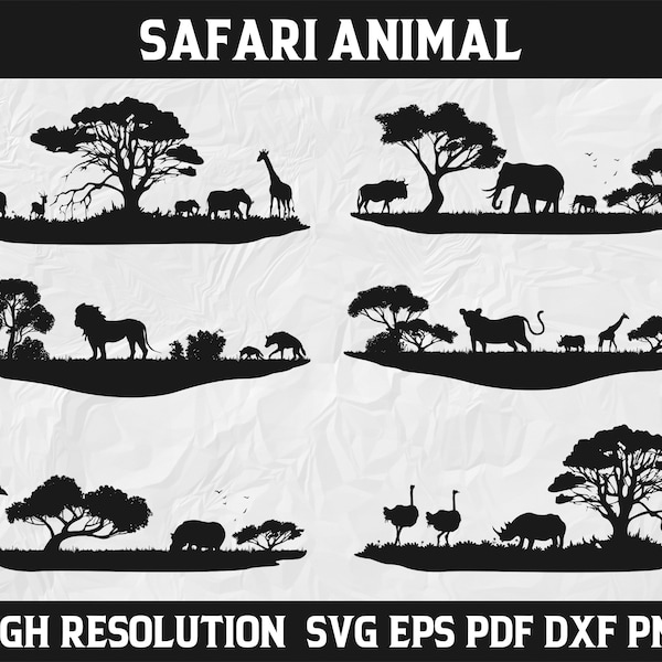 Safari Svg - Etsy