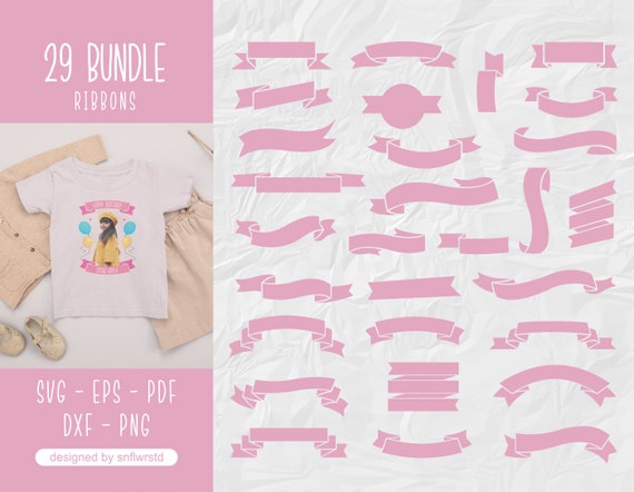 Ribbon svg Ribbon svg bundle Ribbon banner svg Banner svg | Etsy