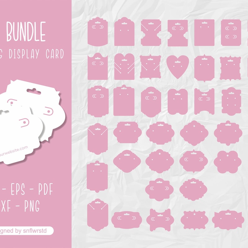 Custom Earring Cards - Etsy