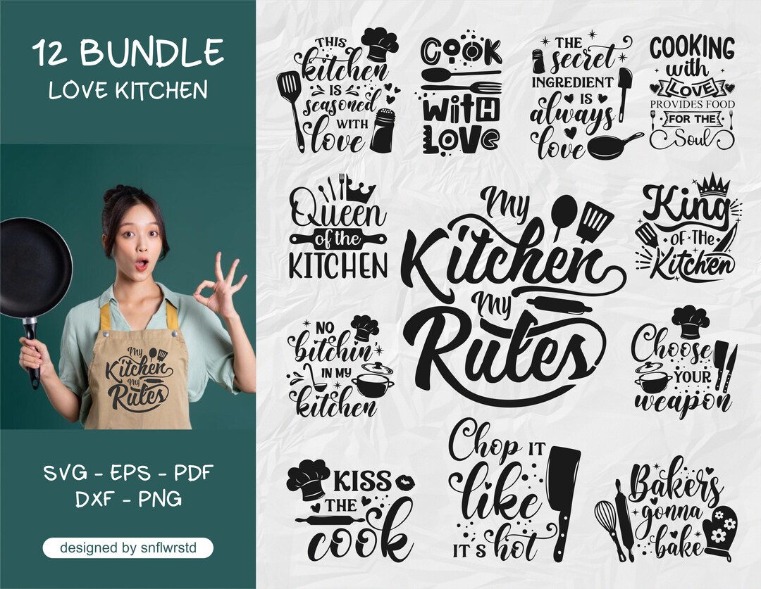 I Love Baking Svg, Love Baking Svg, Love Cooking Svg, Baking Svg, Bake ...