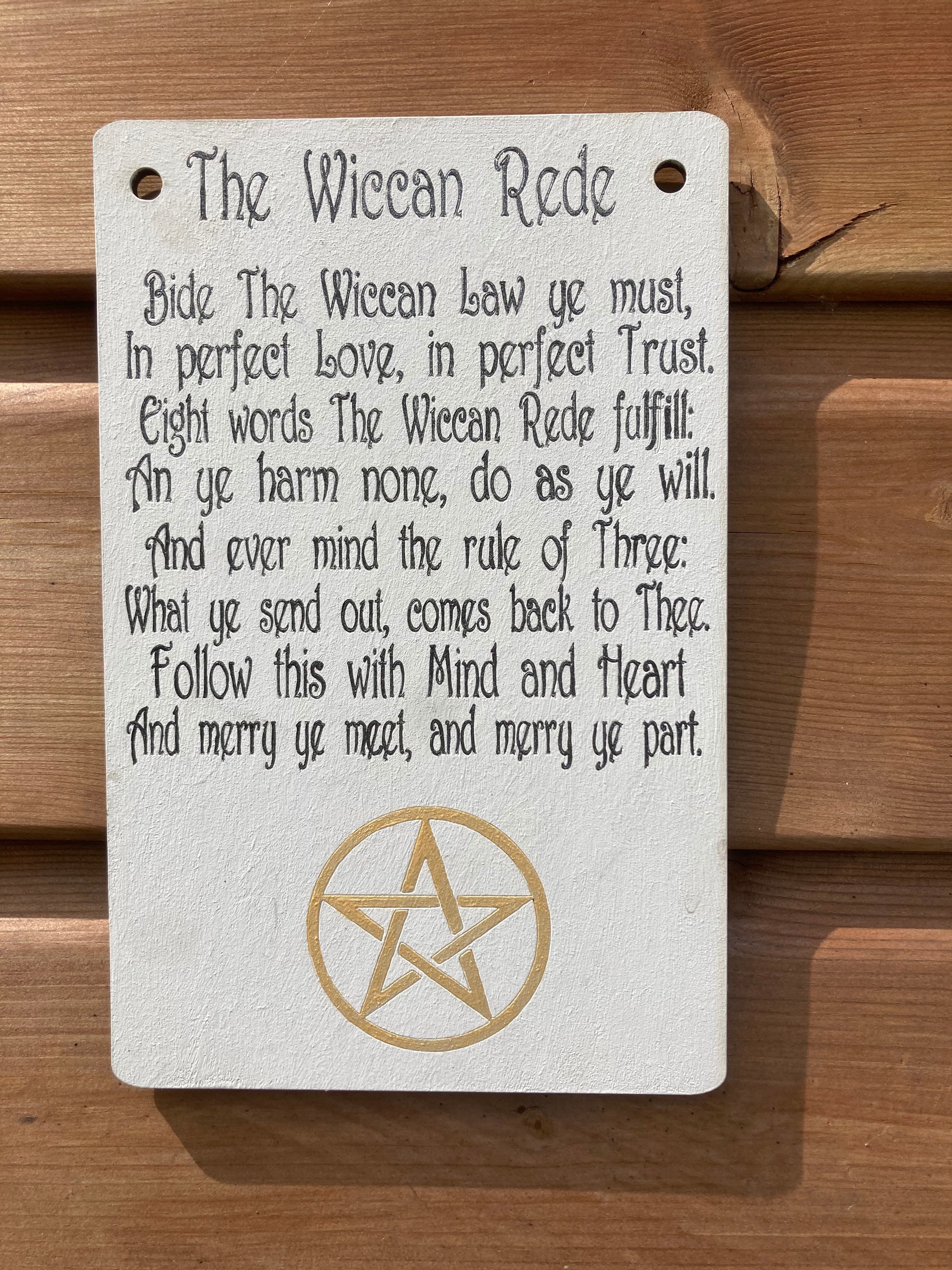 Wiccan Rede Backgrounds