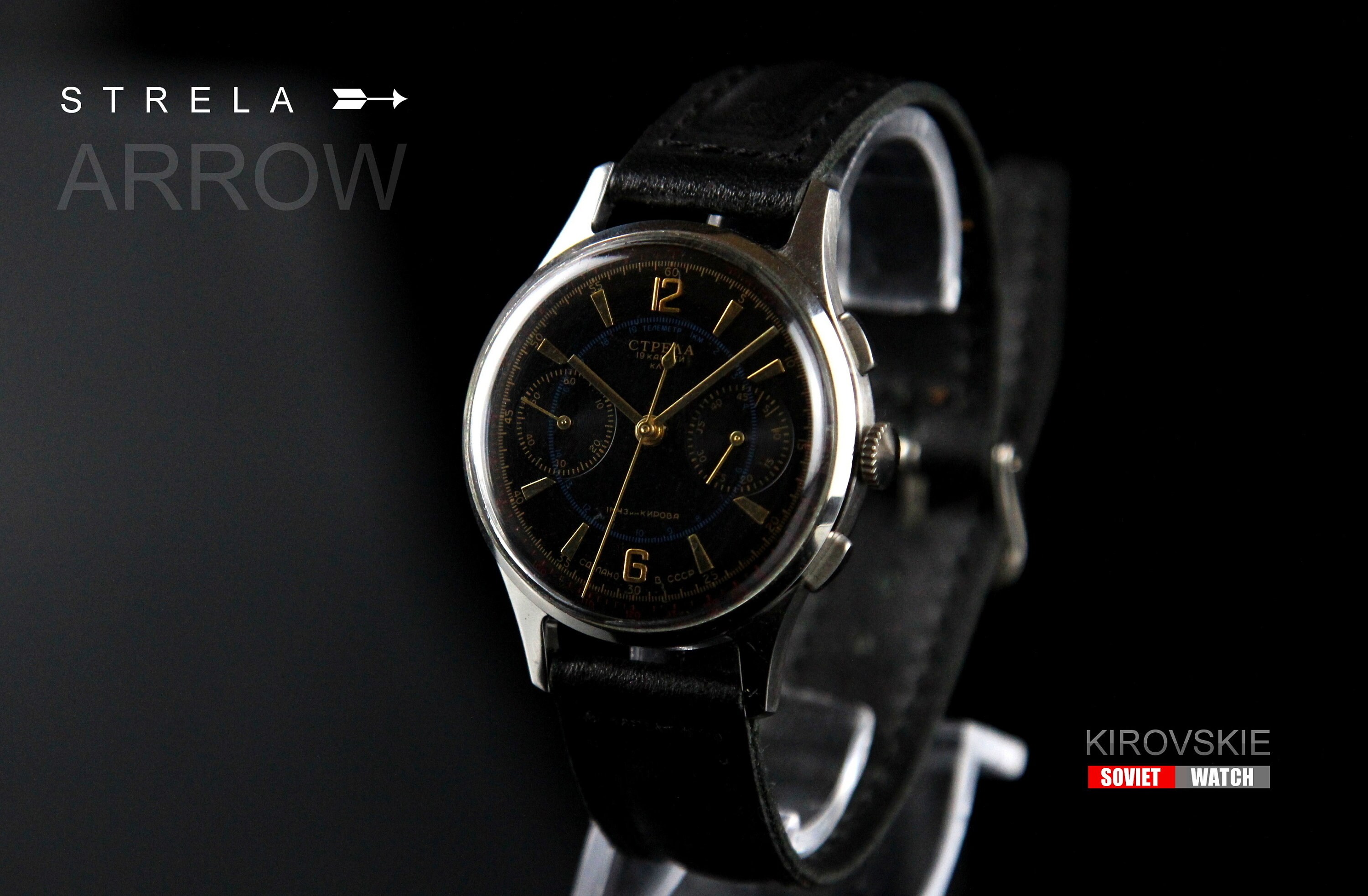 Soviet Vintage Men's Mechanical Wristwatch Chronograph - Etsy