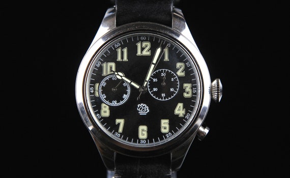 Soviet Chronograph SLAVA Wristwatch Men's watch 2Chz … - Gem