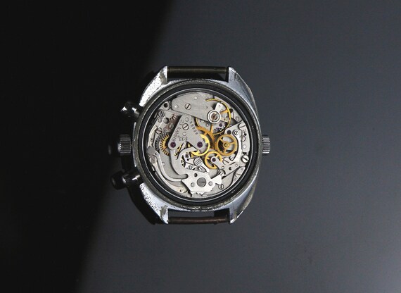 Soviet men's mechanical Poljot OCEAN Stainless steel … - Gem