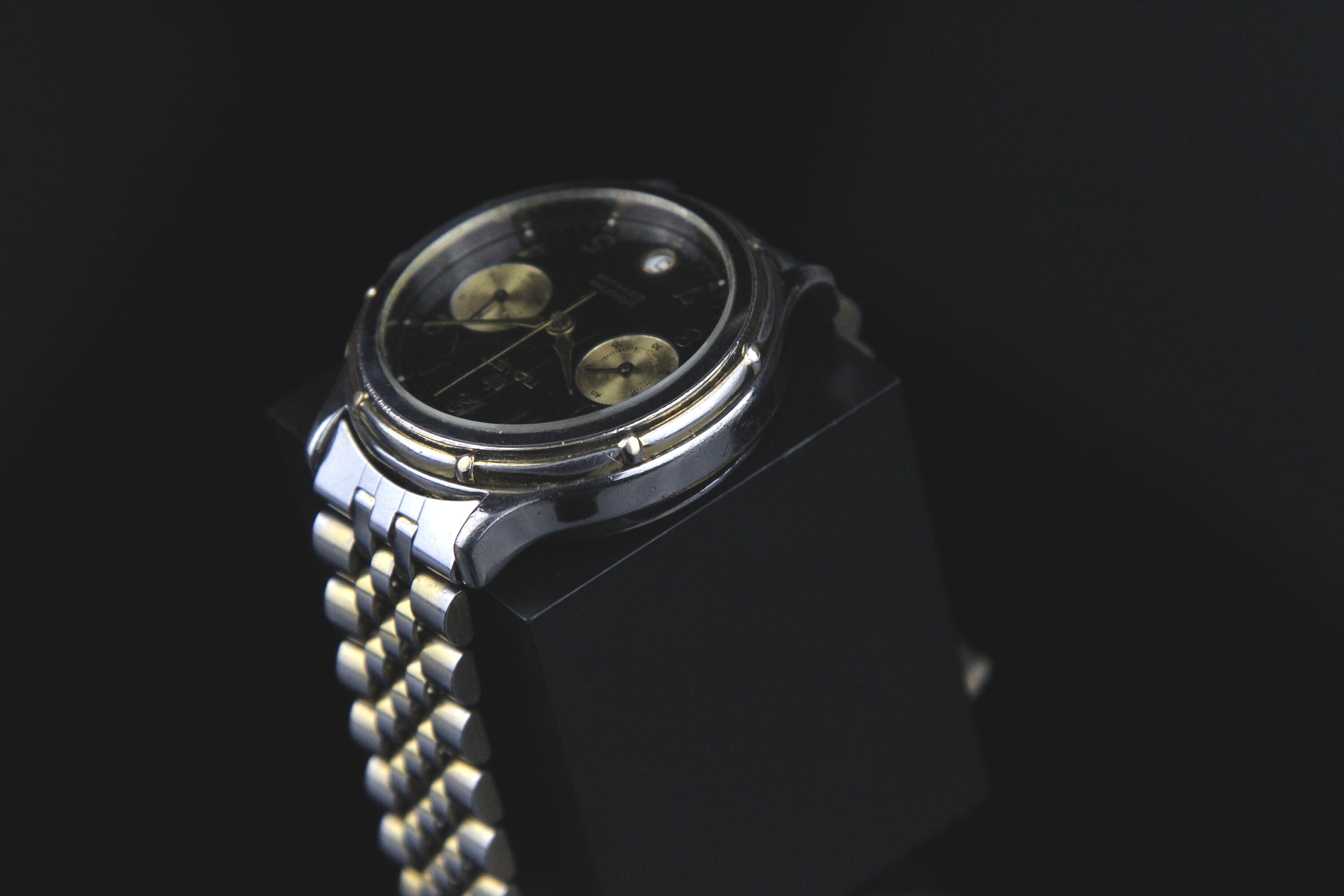 Soviet Men's Mechanical Watch POLJOT Chronograph Wristwatches Watch ...