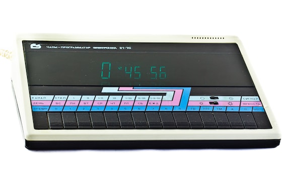 Soviet vintage digital desk clock ELEKTRONIKA timer programmer | Etsy