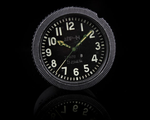 Soviet Mechanical Tank Panel Watch Clock Stopwatch Time Achs - Etsy