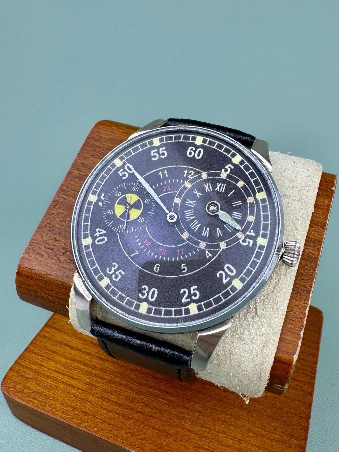 Soviet Military Radiation Protection Watch Molnija 3602 Regulator Men’s ...