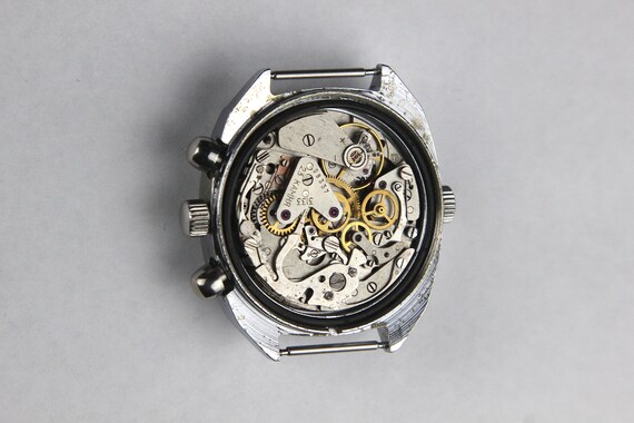 Soviet men's mechanical Poljot OCEAN Stainless steel … - Gem