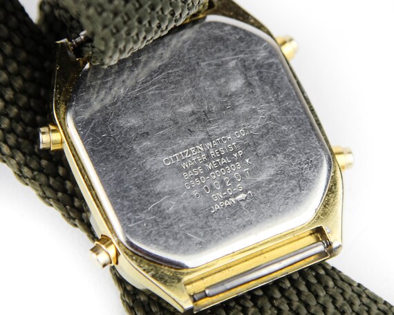 Vintage wristwatch Citizen quartz digital watch antiq… - Gem