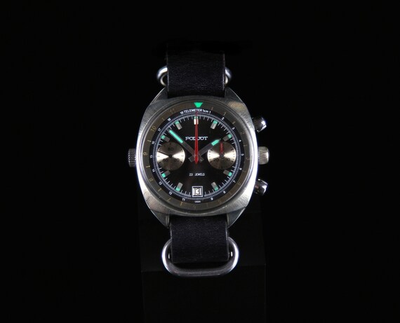 Soviet Watch POLJOT Chronograph USSR Vintage Wristwat… - Gem