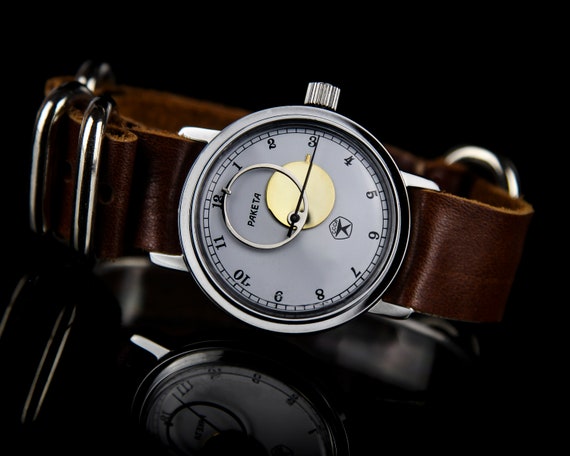 Soviet men's wrist watch RAKETA Kopernik copernicus,v… - Gem