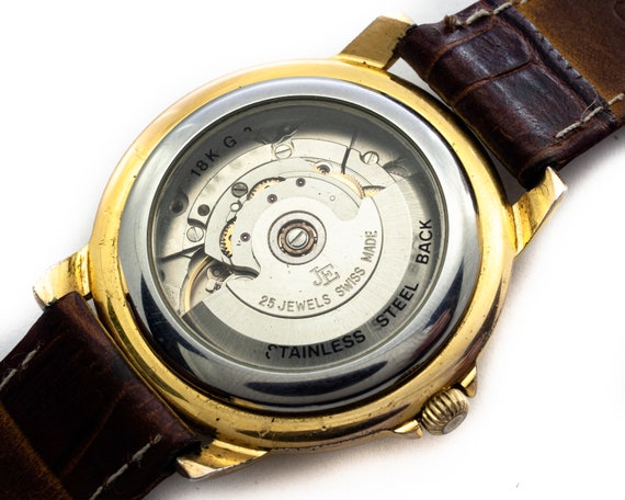 JACQUES EDHO Swiss vintage mechanical automatic wrist… - Gem