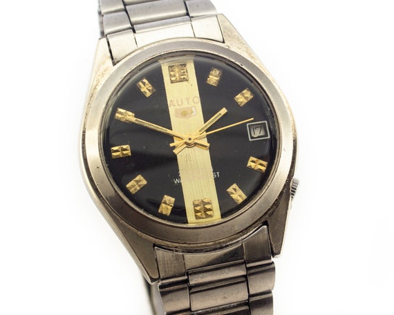 AUTO Vintage mechanical wristwatch watch antique day … - Gem