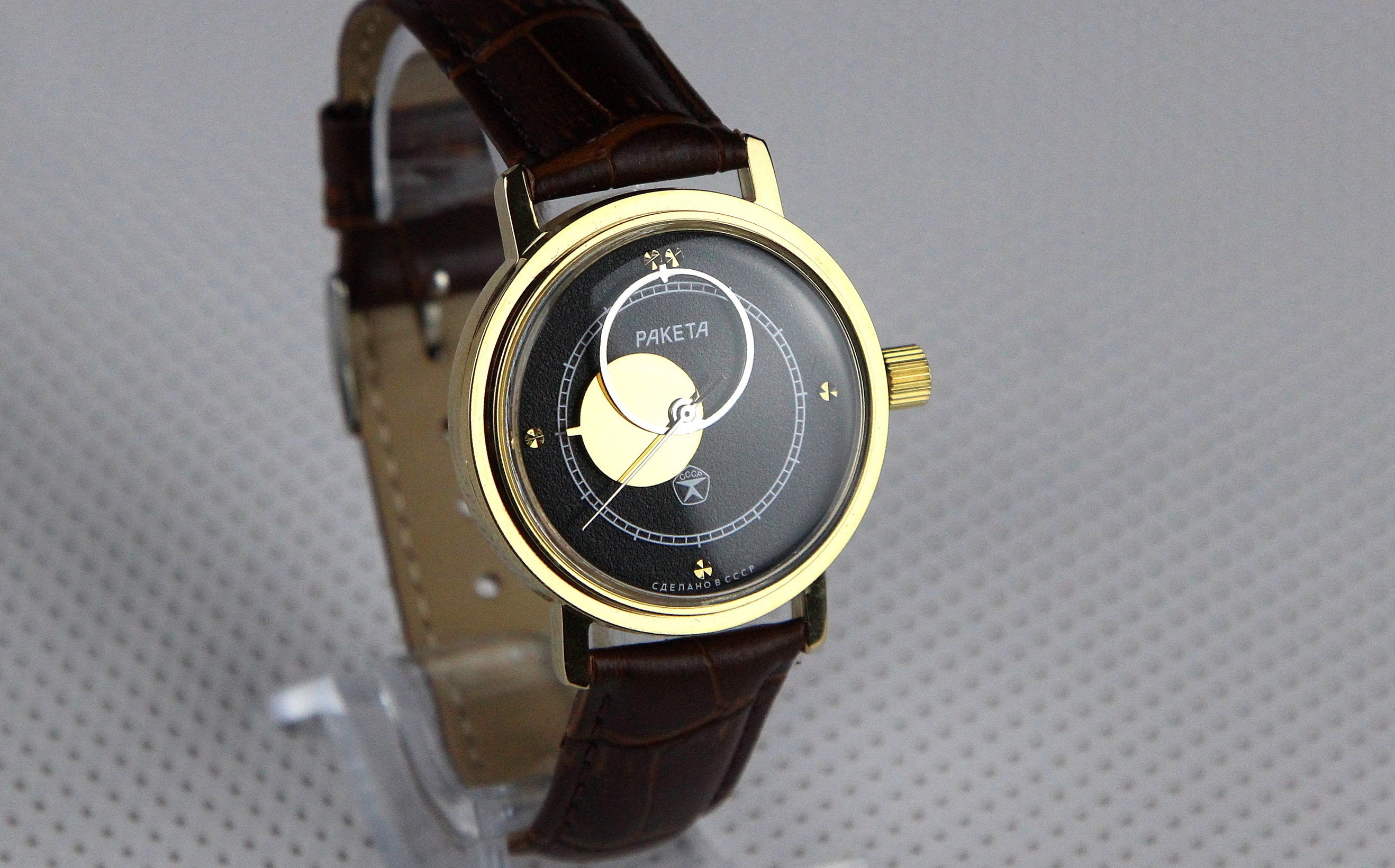 Men's Mechanical Wristwatch RAKETA Kopernik Copernicus Copernic Space ...