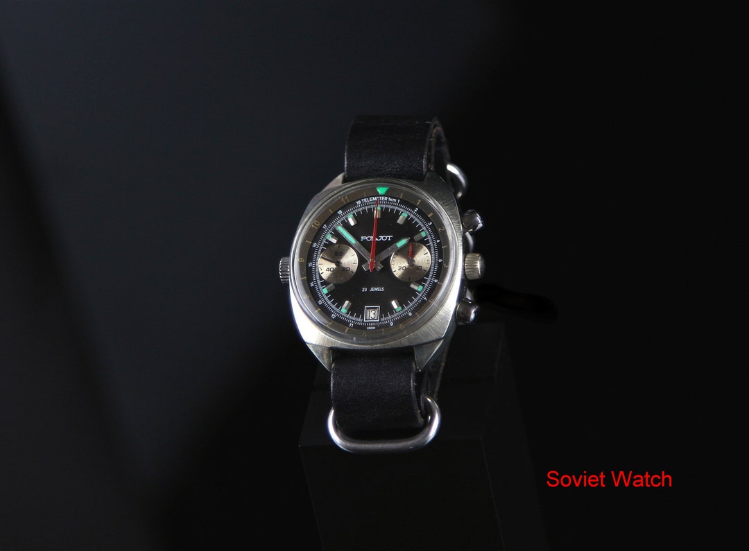 Soviet Watch POLJOT Chronograph USSR Vintage Wristwatches USSR - Etsy