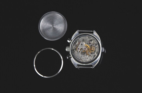 Soviet men's mechanical Poljot OCEAN Stainless steel … - Gem