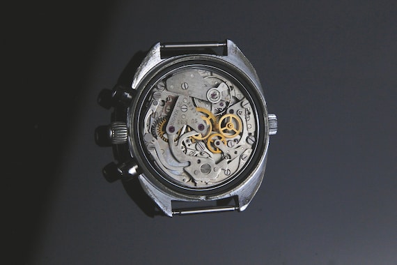 Soviet men's mechanical Poljot OCEAN Stainless steel … - Gem