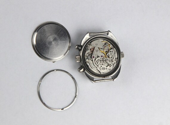 Soviet men's mechanical Poljot OCEAN Stainless steel … - Gem