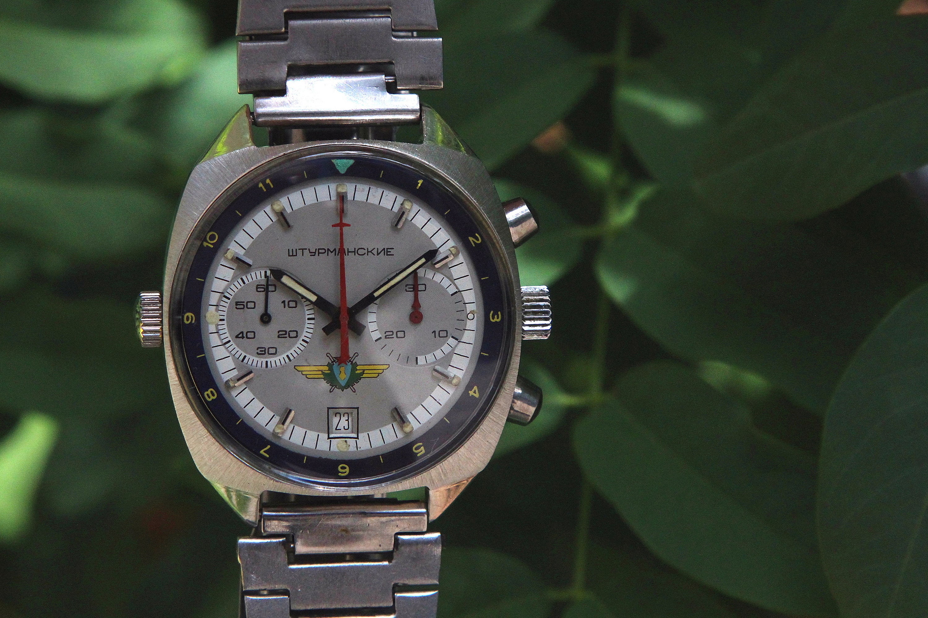 RARE Original Watch POLJOT Ocean Sturmanskie 3133 Chronograph - Etsy