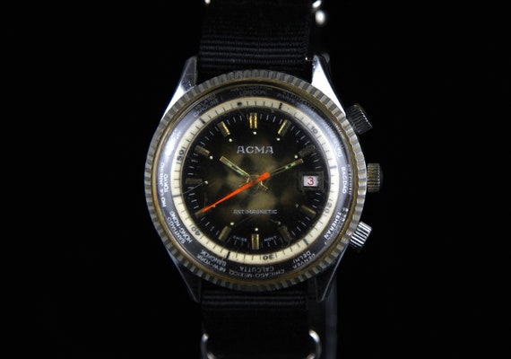 ACMA Antimagnetic Swiss Watch Vintage Mechanical Wris… - Gem