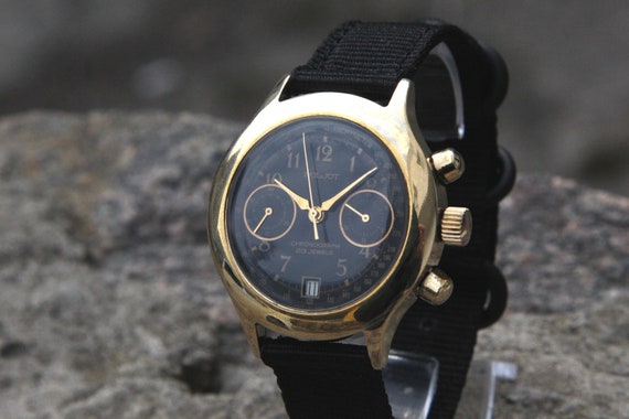 Soviet men's mechanical watch POLJOT Chronograph Wri… - Gem