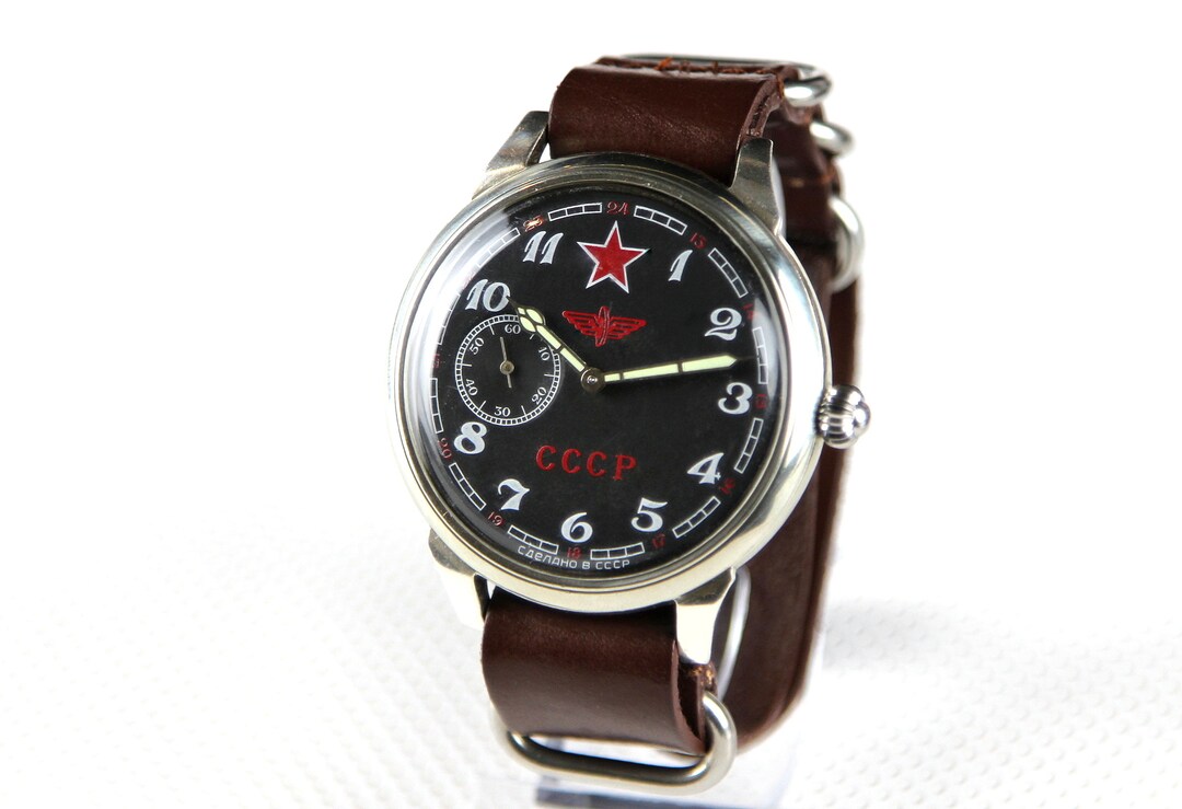 Molniya USSR Mechanical Wriswatches Mens Big Watch Classic Watches - Etsy