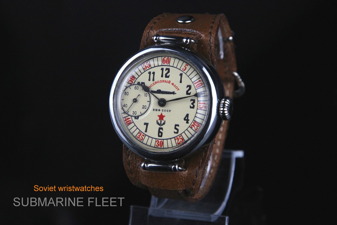 Molniya Regulator Mechanical Wriswatches Vintage Men's Watch Submarine ...