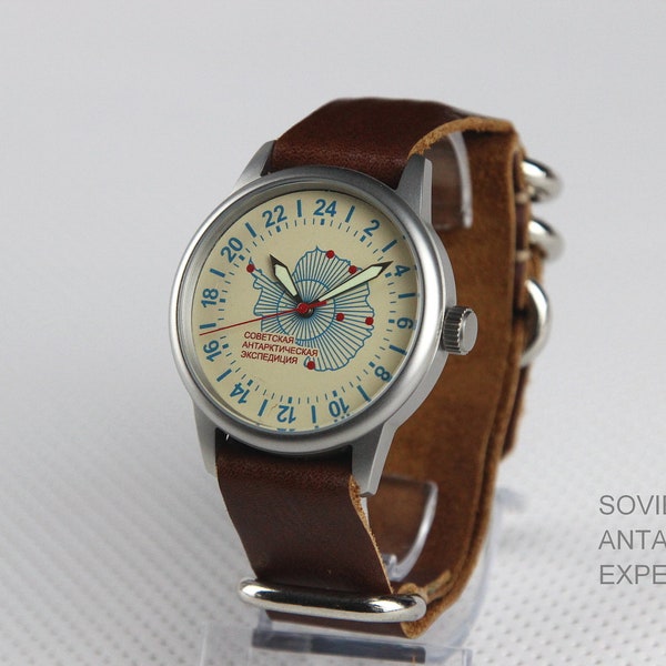 Soviet 24 Hour Watch - Etsy