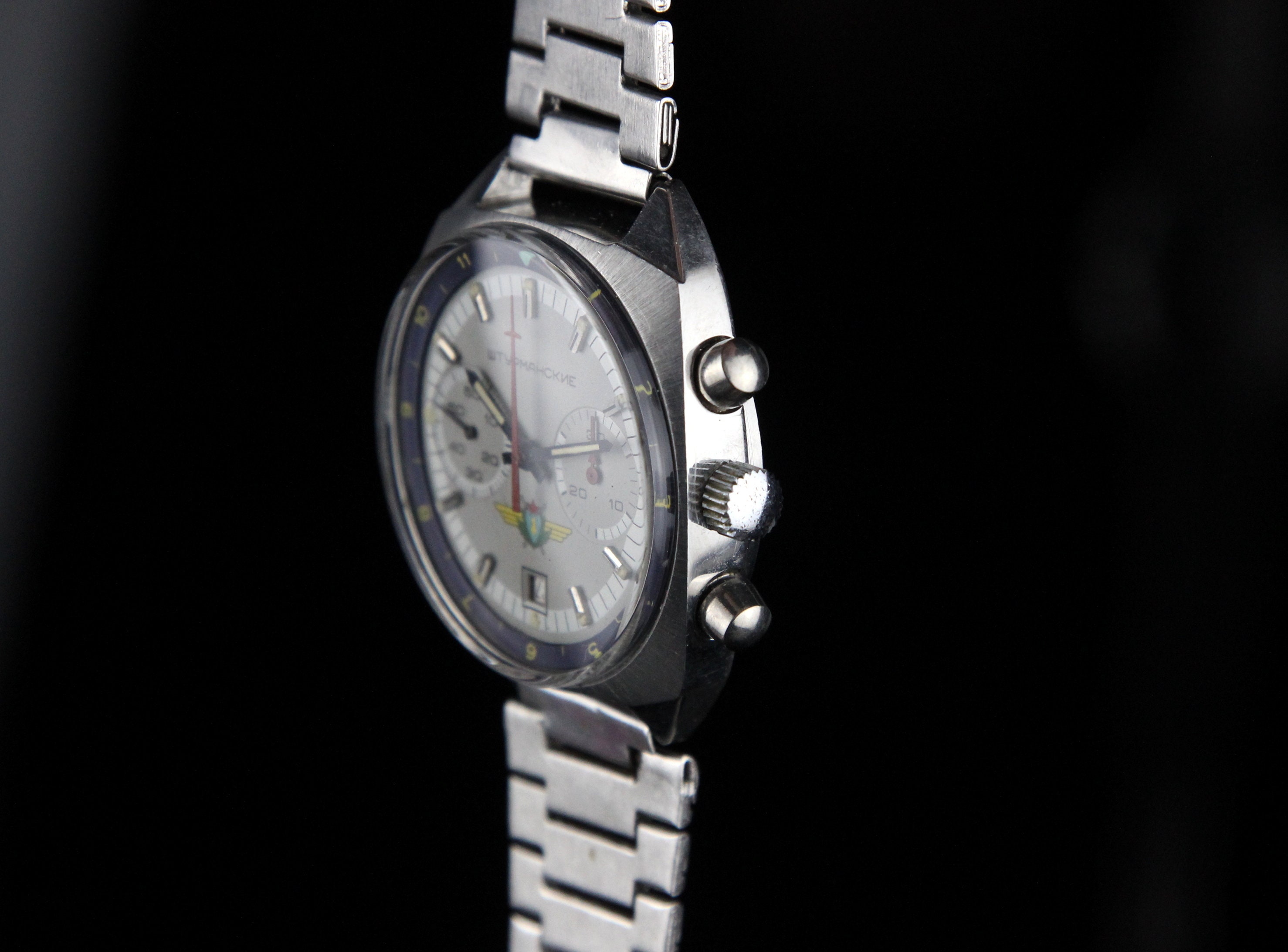 RARE Original Watch POLJOT Ocean Sturmanskie 3133 Chronograph - Etsy