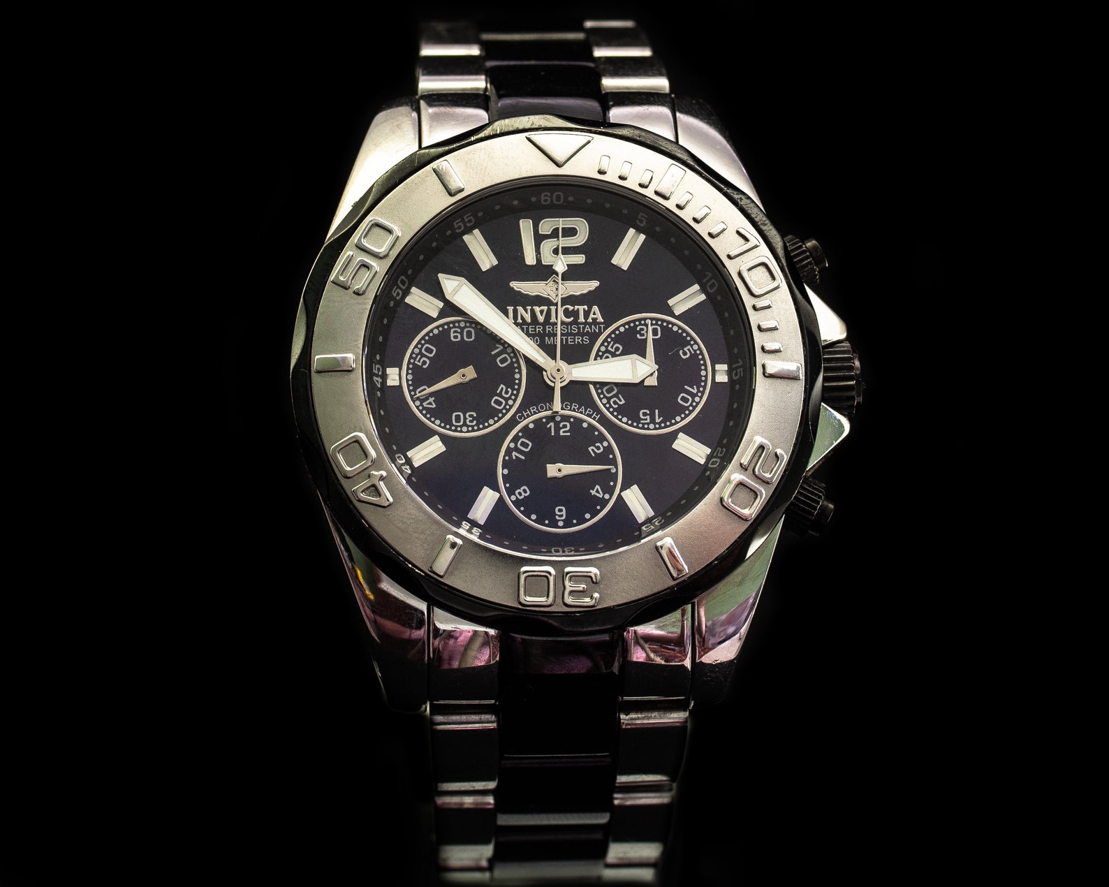 INVICTA Swiss Vintage Mechanical Chronometer Chronograph - Etsy