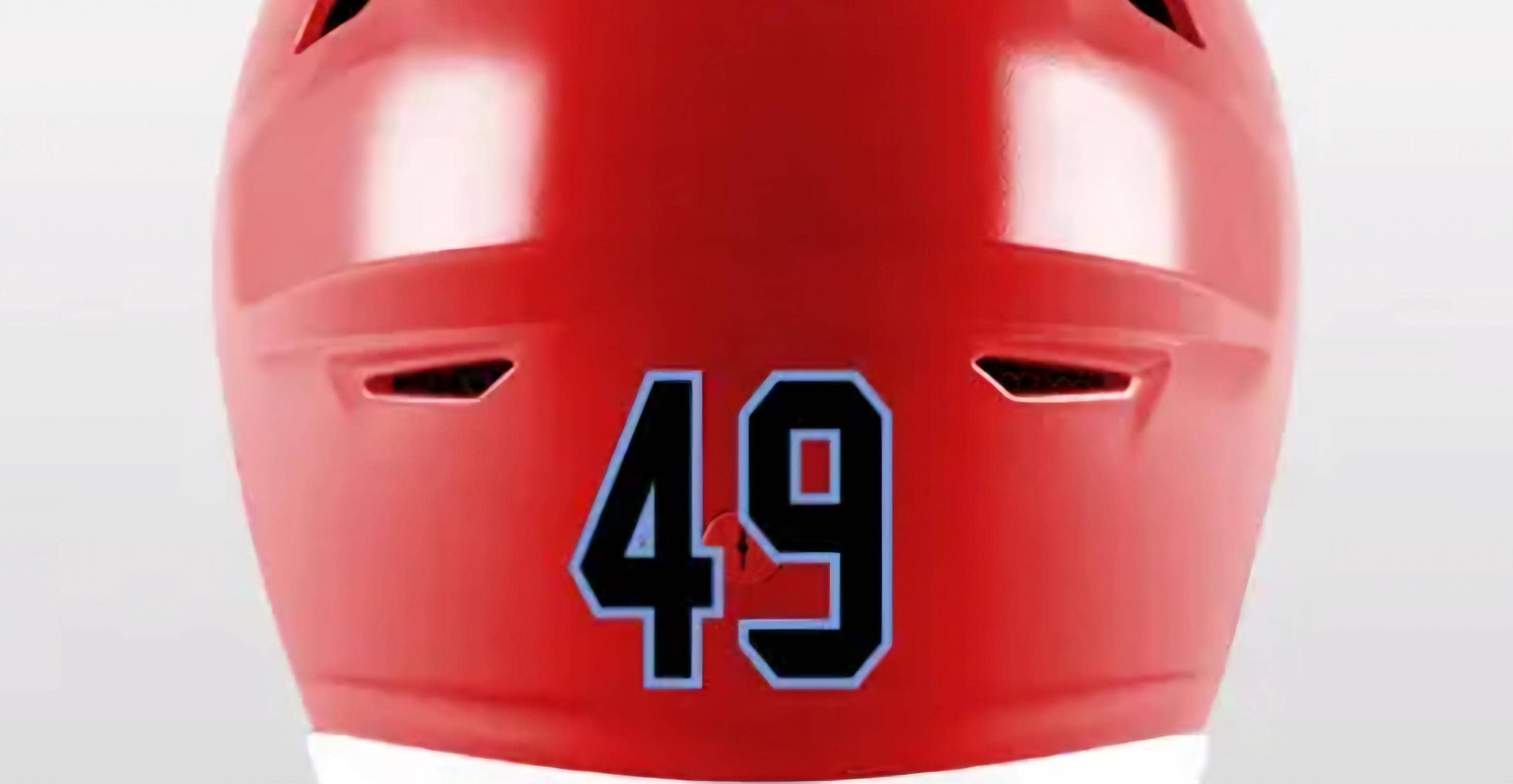 Helmet Number Decal - Etsy