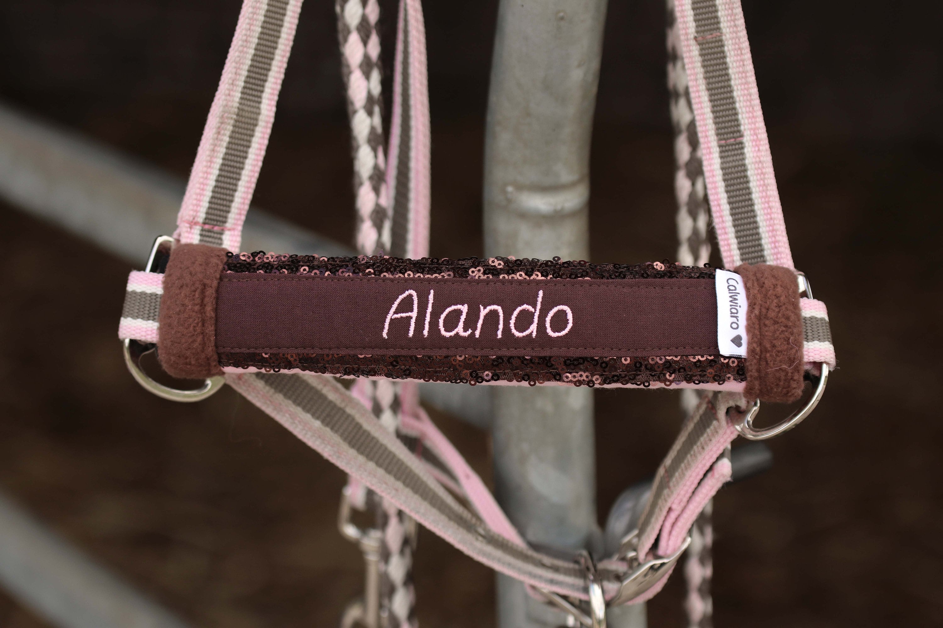Halfterschoner mit Namen bestickt Halfter personalisiert - Etsy.de