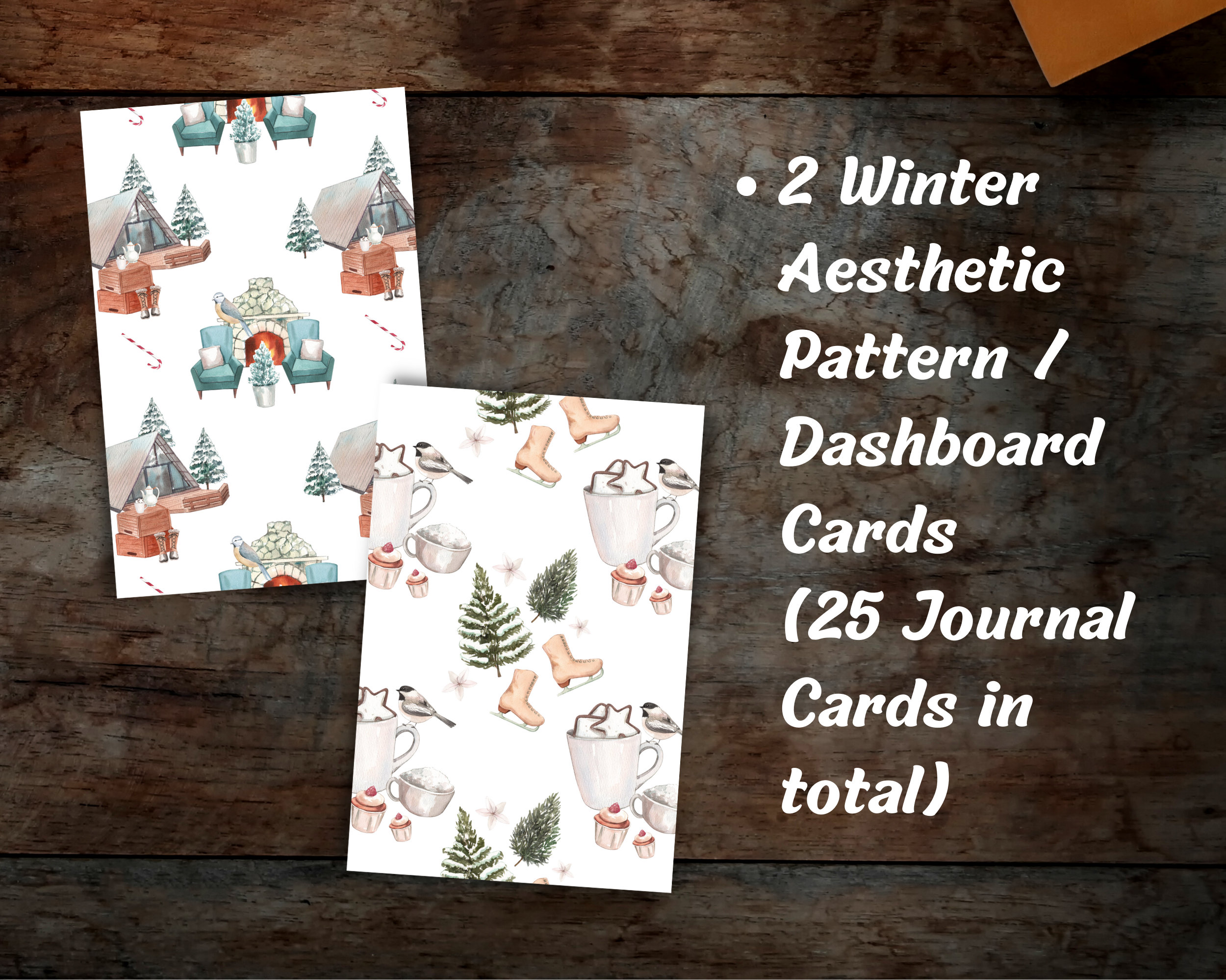 Winter Journal Prompt Cards Printable, Journal Prompts, Journaling ...