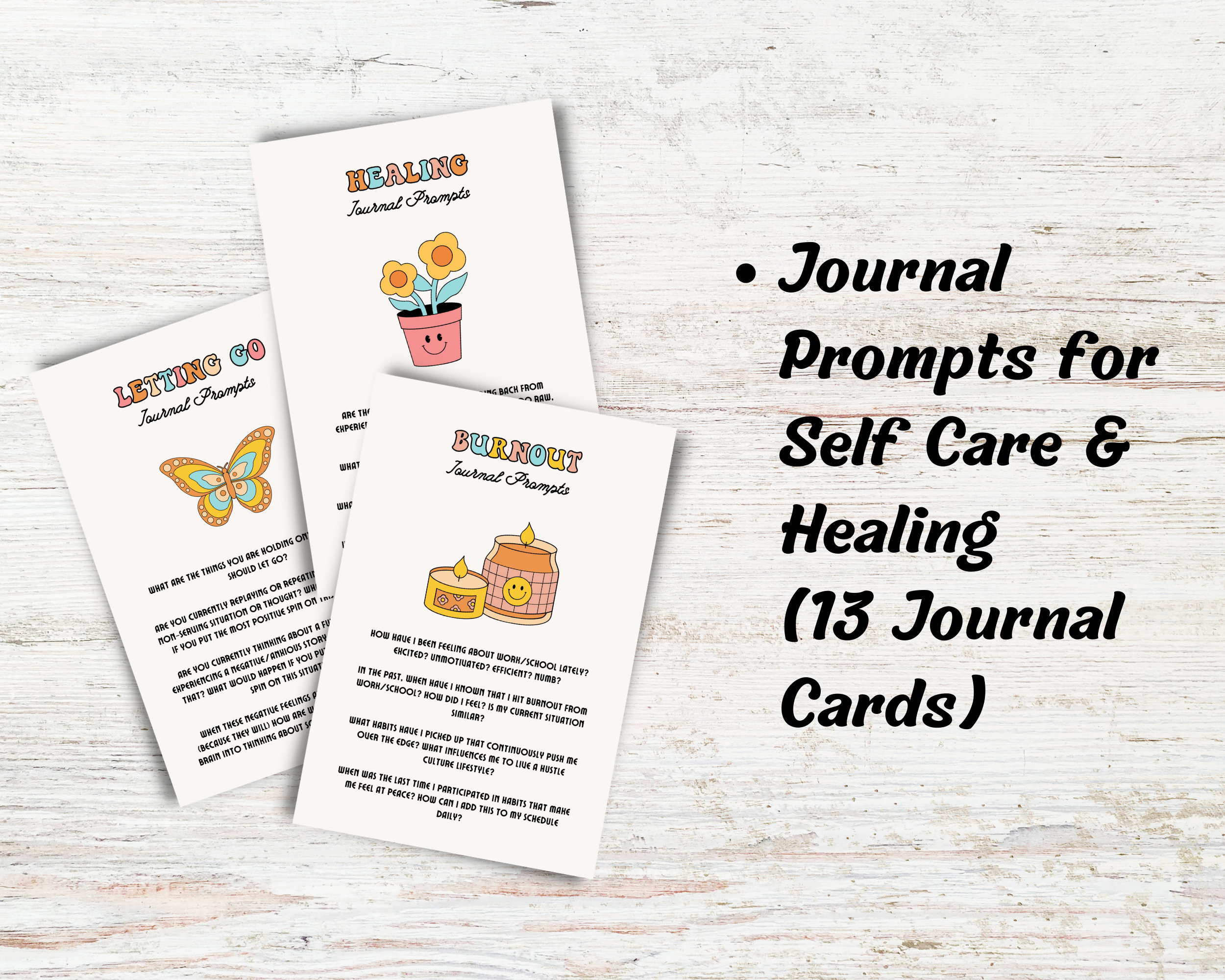 Self Care & Healing Journal Prompts, Journaling Prompts, Selfcare ...