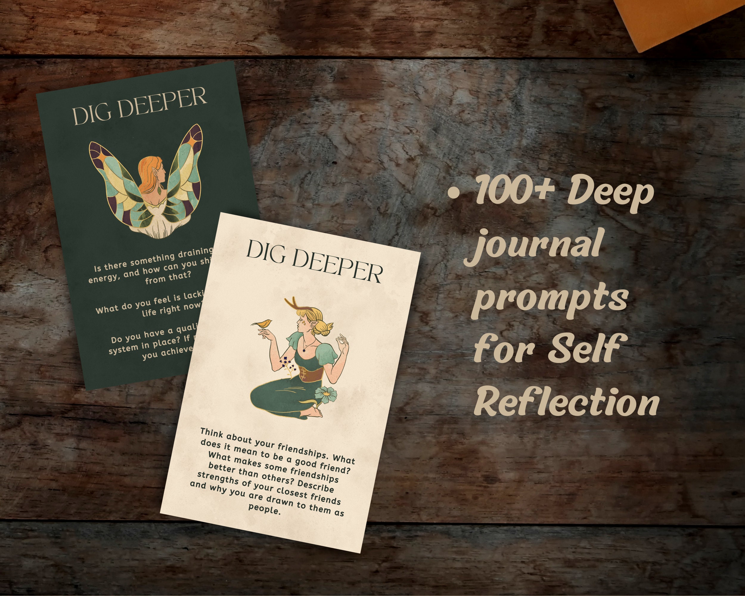 Journal Prompts, Journal Prompt Cards, Writing Prompts, Printable ...