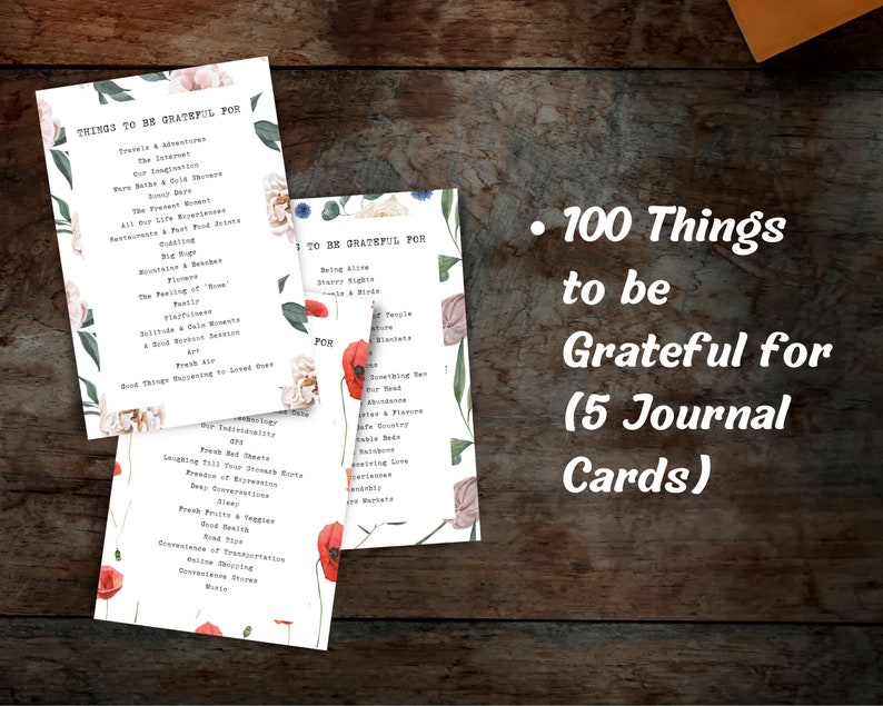 Gratitude Prompts, Gratitude Journal Prompts, Gratitude Printable, Joy ...