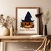 Halloween Gallery Wall Art Set of 10, Halloween Posters, Boho Halloween ...