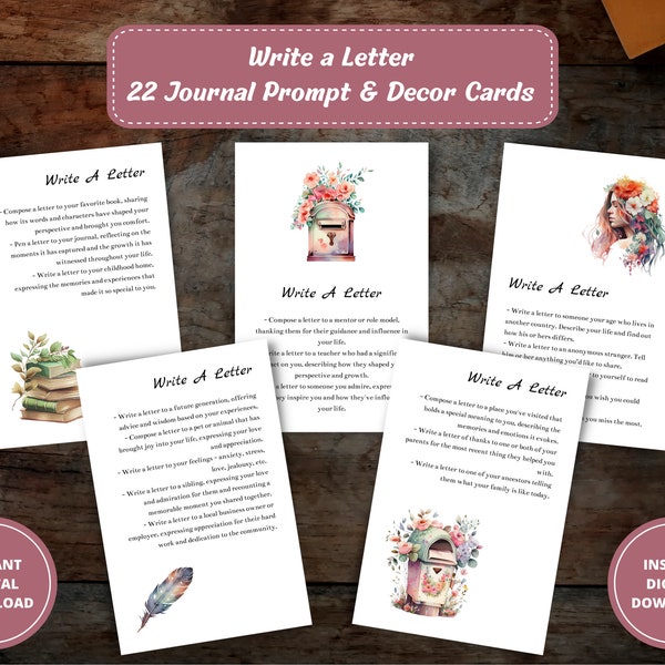 Letter Writing Set - Etsy