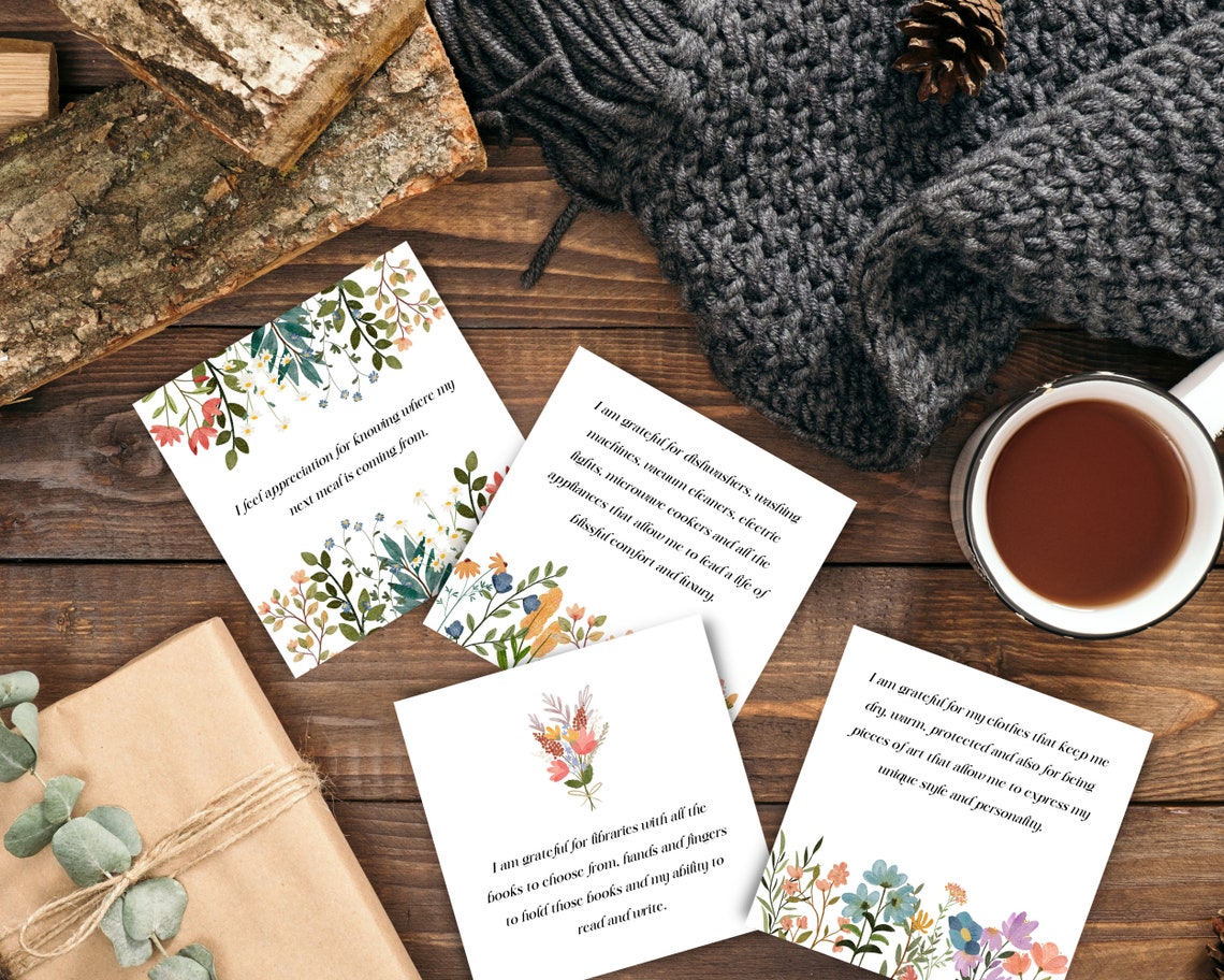 Gratitude Affirmation Cards, Daily Affirmations, Affirmation Stickers ...