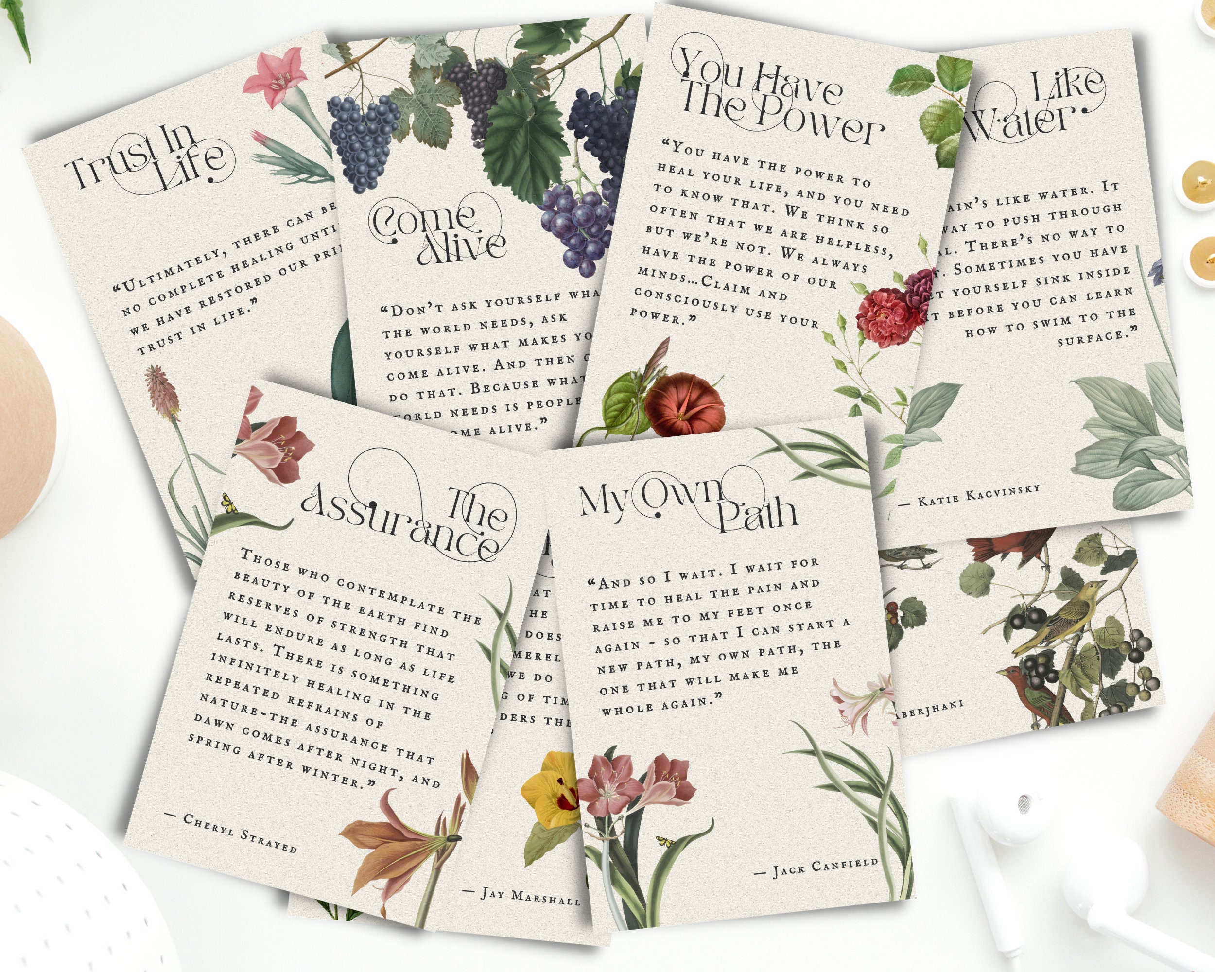 Self Healing Printable Journal Cards, Journal Prompts, Shadow Work ...