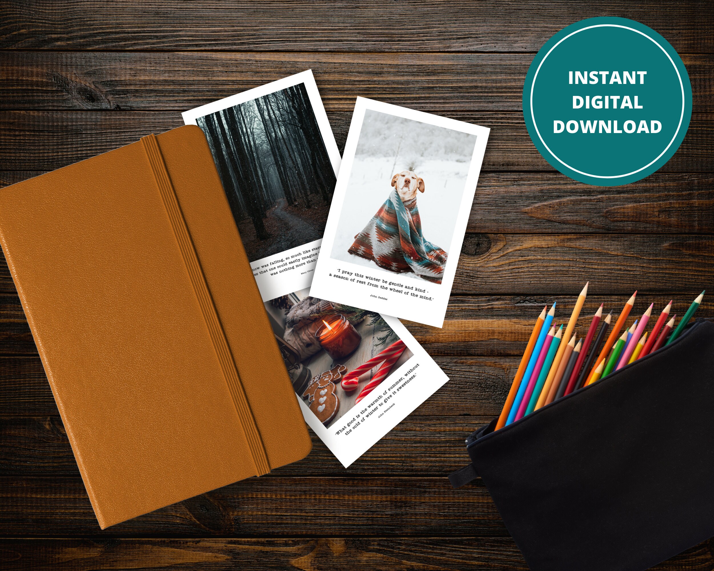 Winter Aesthetic Polaroids Vol 2, Winter Photography Polaroid Prints ...