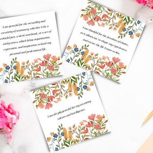 Gratitude Affirmation Cards, Daily Affirmations, Affirmation Stickers ...